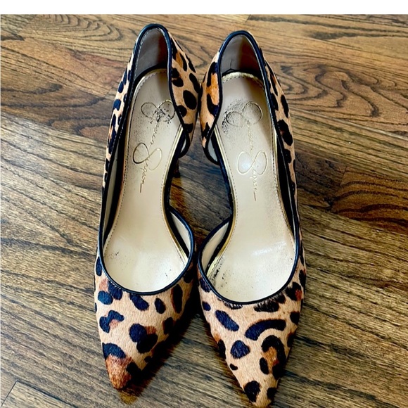 Jessica Simpson | Shoes | Jessica Simpson Leopard Print Cow Hair And ...